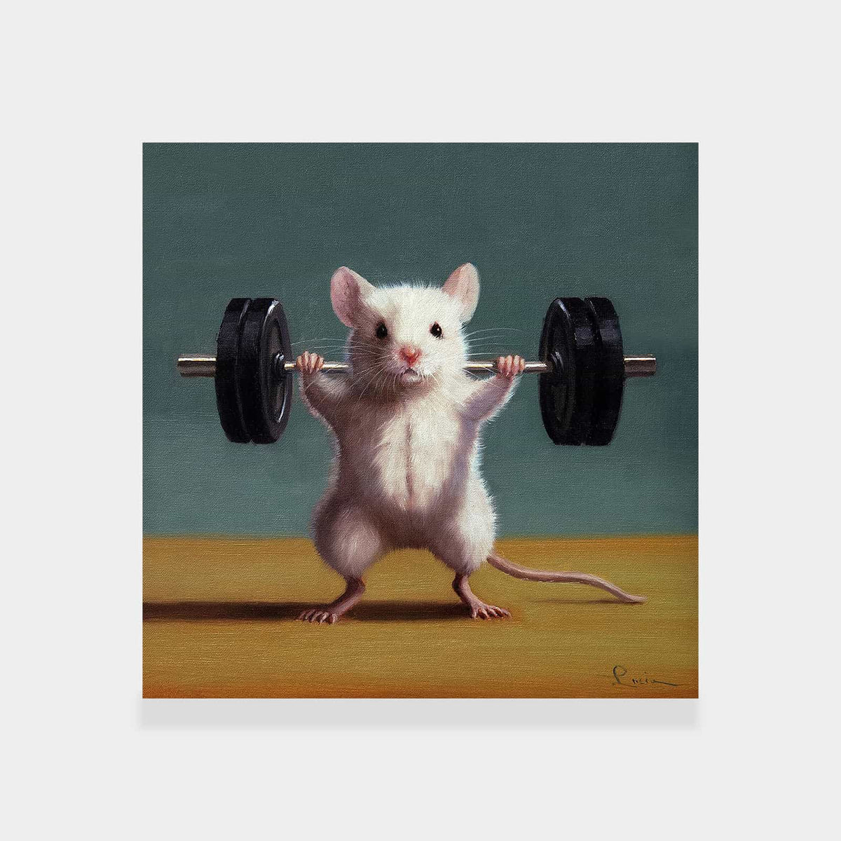 Gym Rat Back Squat – Printano Art