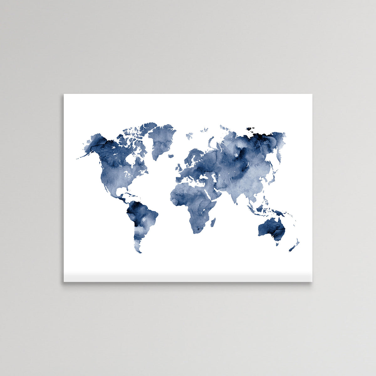 Indigo World Map – Printano LLC